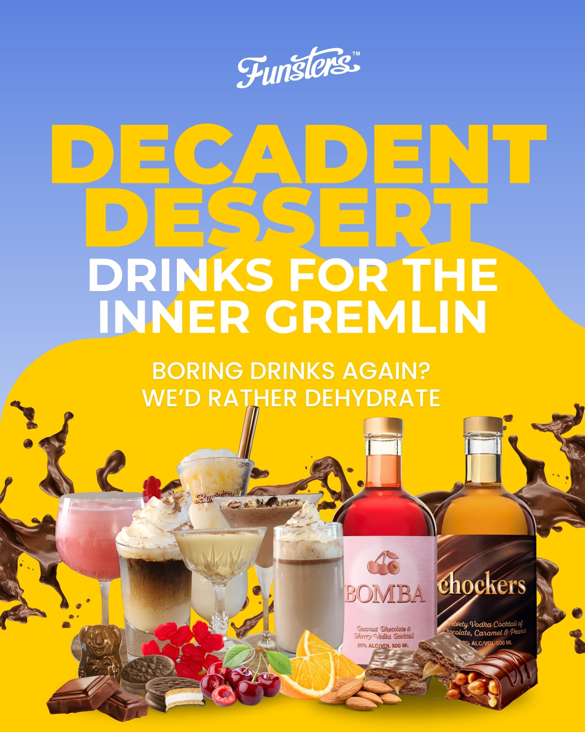 Free Cocktail eBook : Decadent Dessert Drinks – Bunsters