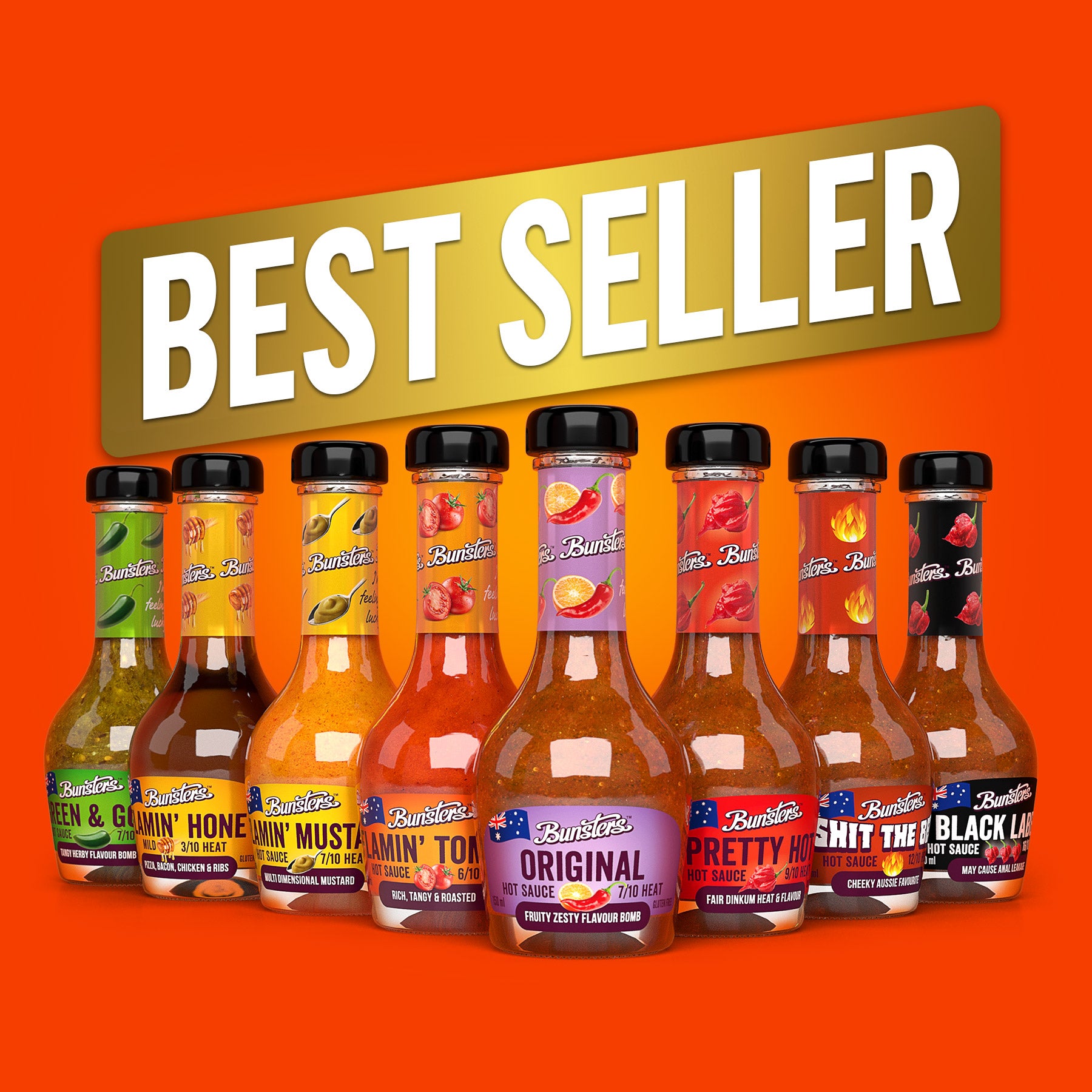 Hot Ones Wing Night Pack – Bunsters