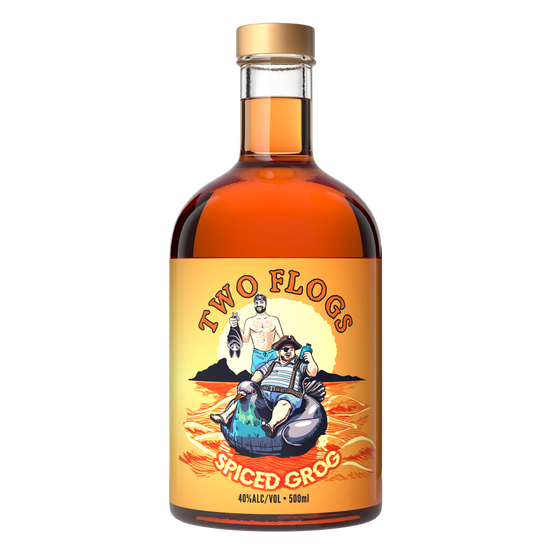 Two Flogs Spiced Grog 500ml – Bunsters